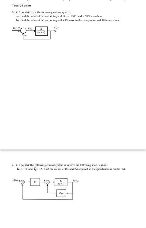 Solved Total 30 ﻿points1 10 ﻿points ﻿given The Following