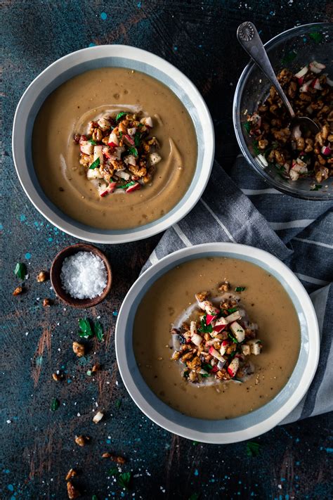 Easy Soup Recipes Gf Vegan Parsnip Soup 1 With Two Spoons