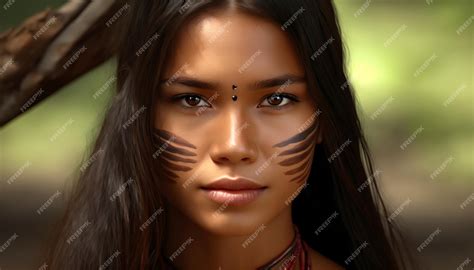Beautiful Native American Women Tattoos
