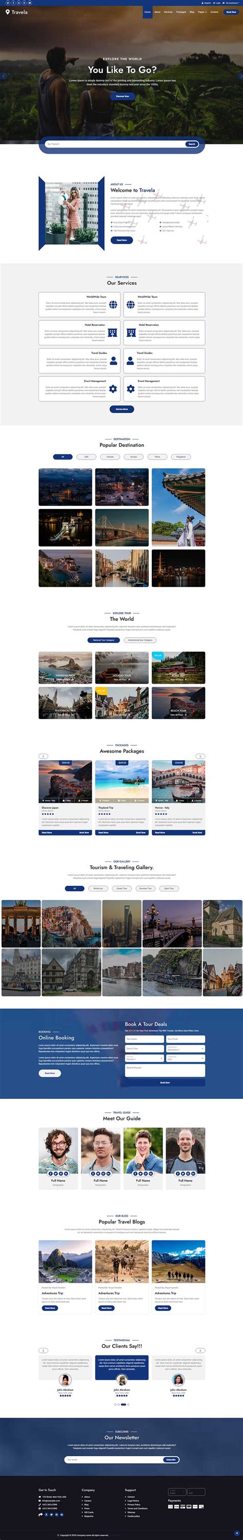 响应式html5探索世界旅行网站网页html源码模板云部落资源网 响应式html5探索世界旅行网站网页html源码模板云部落资源网