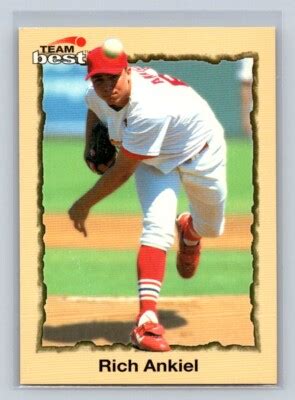 1998 Team Best Baseball 52 Rick Ankiel St Louis Cardinals A Ebay
