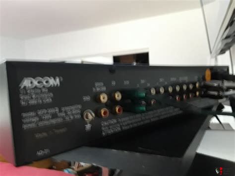 Adcom Gfp 555 Ii Pre Amplifier Photo 3580981 Canuck Audio Mart
