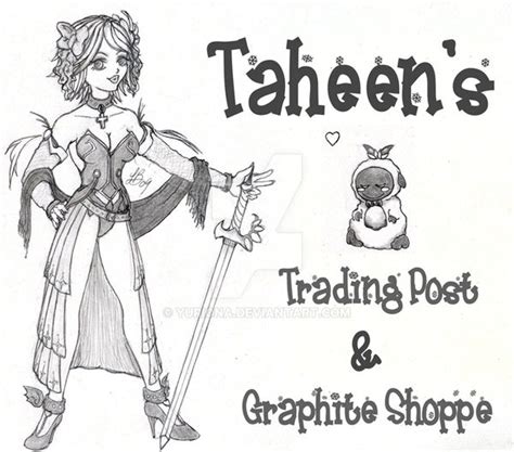 Taheen Shop Signage By Yuriona On Deviantart