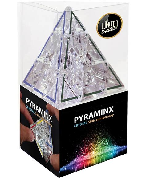 Project Genius Mefferts Pyraminx Crystal 50th Anniversary Limited Edition Puzzles Macys Project Genius Mefferts Pyraminx Crystal 50th Anniversary Limited Edition Puzzles Macys