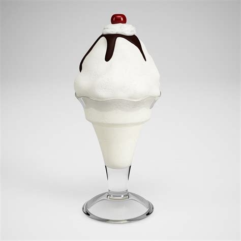 3d Sundae Models Turbosquid