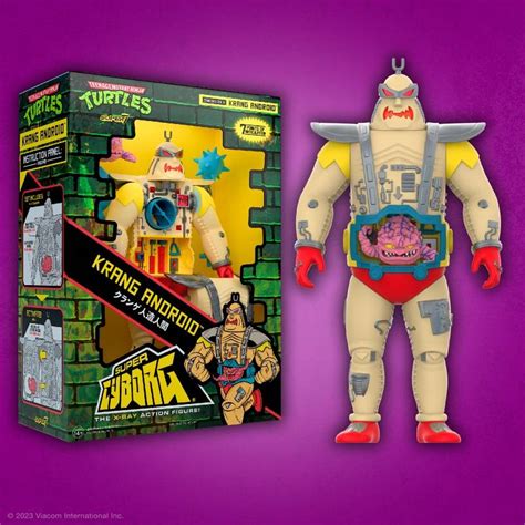 Super Cyborg Teenage Mutant Ninja Turtles Krang With Android Body