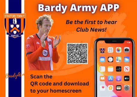 The Bardy Army App Is Now Available For Download Bringing Stratford