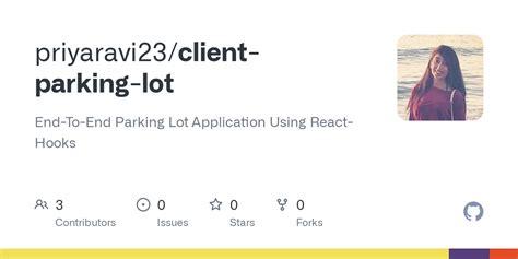 Github Priyaravi23client Parking Lot End To End Parking Lot