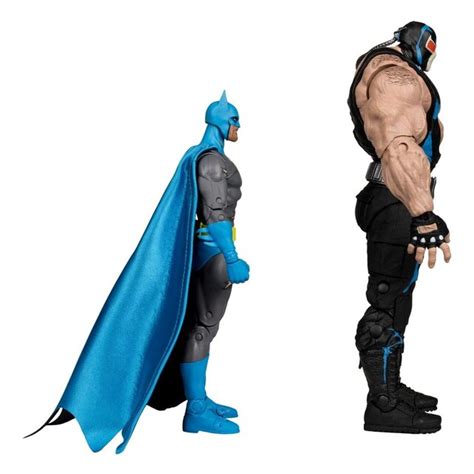 Dc Multiverse Action Figure 2 Pack Batman Vs Bane Knightfall 18cm