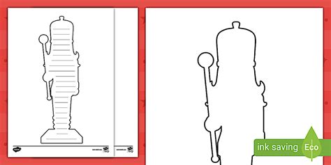 Christmas Nutcracker Writing Template Teacher Made