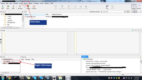 Git Smartgit Pull Not Acting Like Expected Stack Overflow