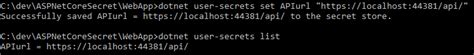 Securing Asp Net Core Configurations Using The Secret Manager And