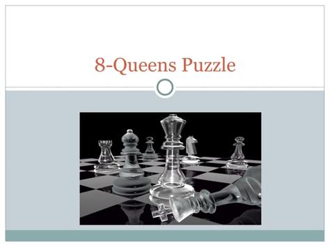 8 Queenpuzzleproblempresentationppt
