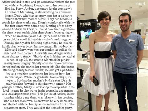 Erics Transgender Captions Ambers Holiday Makeover