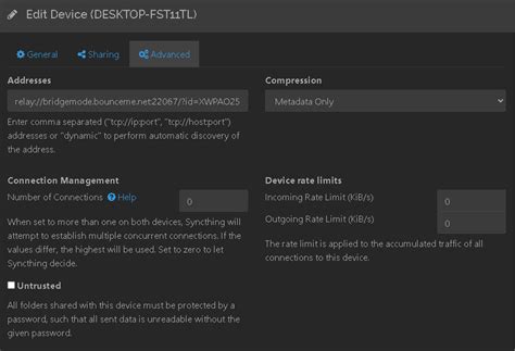 Cant Connect To My Relay Support Syncthing Community Forum