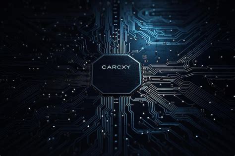 Premium Ai Image A Digital Display Of A Circuit Board With The Word S On It