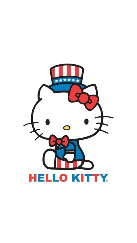 Patriotic Hello Kitty Wallpaper