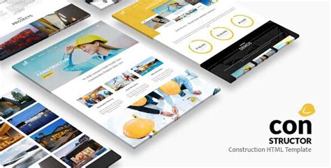Constructor Construction HTML Template By Max Themes ThemeForest