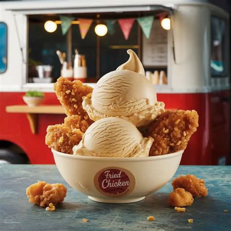 Fried Chicken Ice Cream Near Me Unique Desserts ~