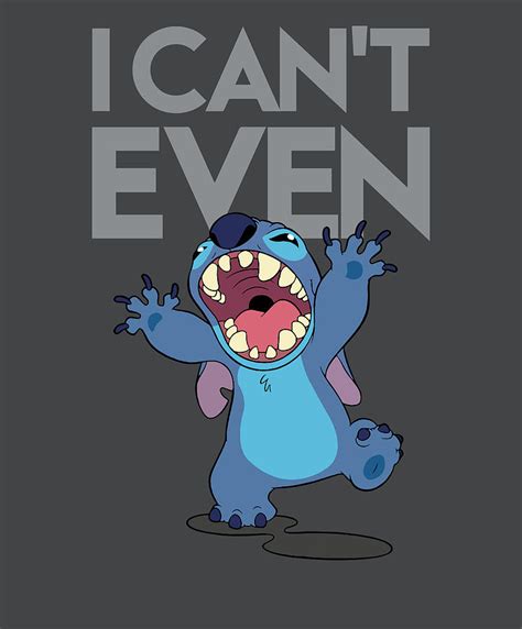 Cant Even Lilo And Stitch Digital Art By Felix Irwin Pixels