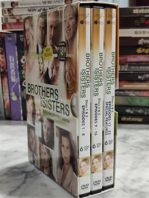 Dvd Brothers And Sisters The Complete First Season 6 Disc Set