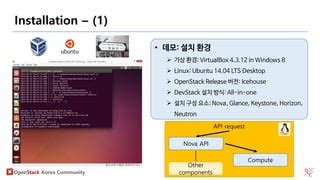 OpenStack DevStack Install 1부 All in one PDF