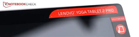 Lenovo Yoga Tablet Pro Review Notebookcheck Net Reviews