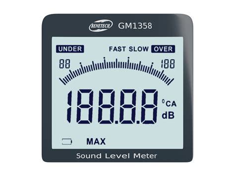 Digital Sound Level Meter Noise Measuring Instrument Decibel Meter LCD GM Measuring