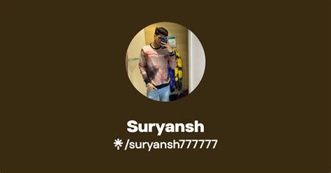 Suryansh Twitter Instagram Linktree