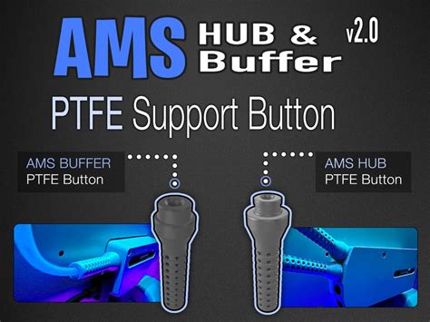 Bambu Ams Hub And Buffer Ptfe Support Button By K2 Kevin Makerworld Download Free 3d Models