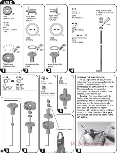 Team Associated Manual RC10T4 2004 7020 7021 7022 RCScrapyard Radio Controlled