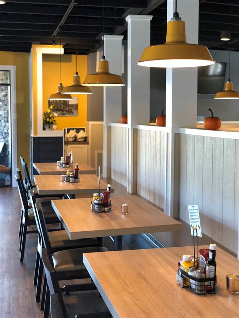 Restaurant Interior Layout Design Barn Light Electric