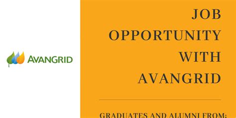 Job Opportunity With Avangrid Department Of Civil Engineering And