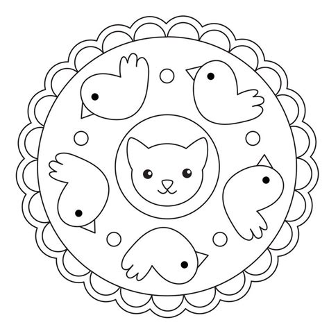 Mandalas Para Imprimir Y Colorear Etapa Infantil Images