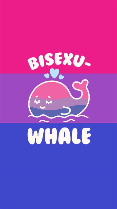 Download Bisexual Aesthetic Whale Wallpaper