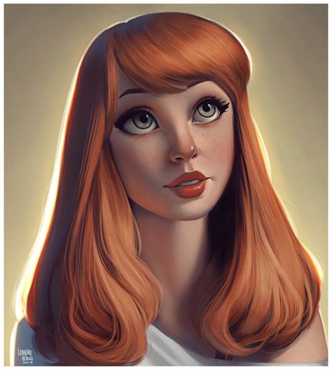 Redhead Girl Leandro Franci Redhead Art Red Head Cartoon Redhead Girl