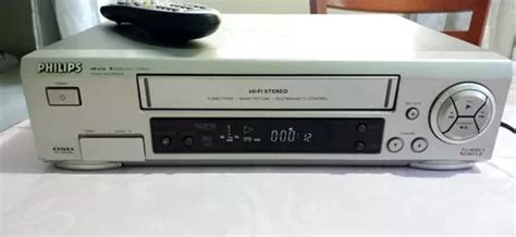 Video Cassete Philips Vr 610 6 Cabeças Stereo Controle Parcelamento Sem Juros