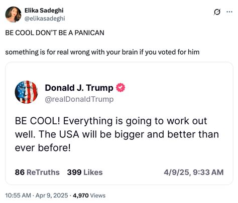 Donald Trumps Questionable Advice For Americans Is Going Viral
