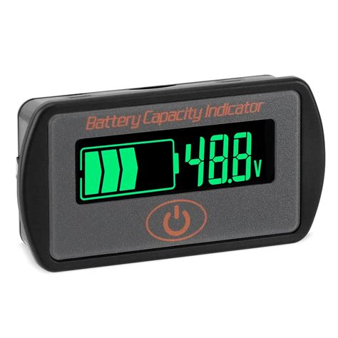 Drok 48v Battery Voltage Meter Dc 5v 66v Lead Acid Battery Percentage