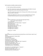 LAB Predictive Modelling Copy Docx LAB Predictive Modelling Updated Questions MLE