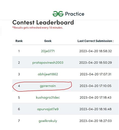 Dsa Coding Contest Gfg Warofcode Dsacoding Problemsolving