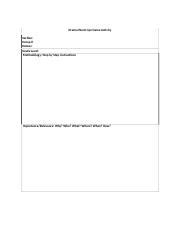 Warm Up Activity Example Handout Doc Docx Drama Warm Up Game Activity Section Group Names