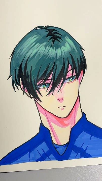 Drawing Itoshi Rin Drawing Youtube