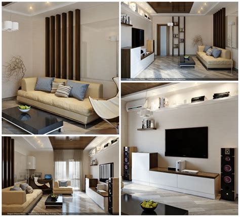 ห้องรับแขกสวยๆ ห้องรับแขกสีเบจสไตล์โมเดิร์นที่ลงตัวสุด ๆ