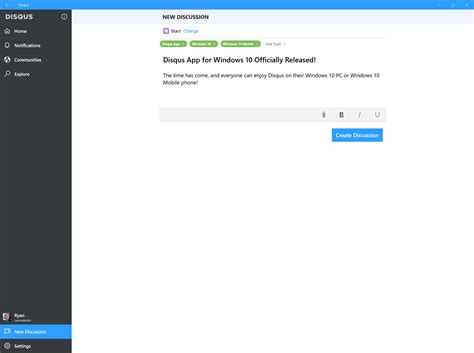 The Beta Test Is Over Disqus Final Uwp App Now Available Mspoweruser