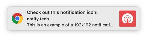 Web Push Notification Icons Images