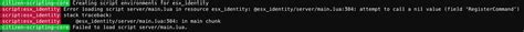 Problem With Esx Identity Not Loading Script ES ESX Cfx Re Community