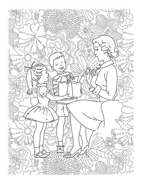 Disegni Da Colorare Della Festa Della Mamma