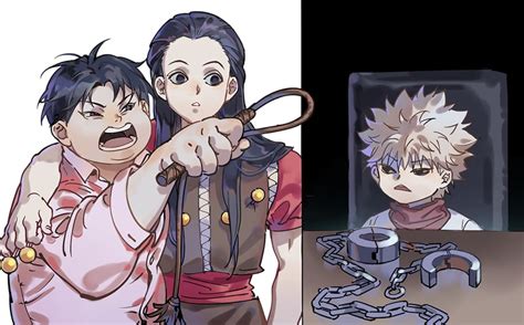 Killua Zoldyck Illumi Zoldyck And Milluki Zoldyck Hunter X Hunter