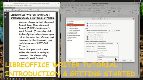 Libreoffice Writer Tutorial Introduction And Getting Started Youtube